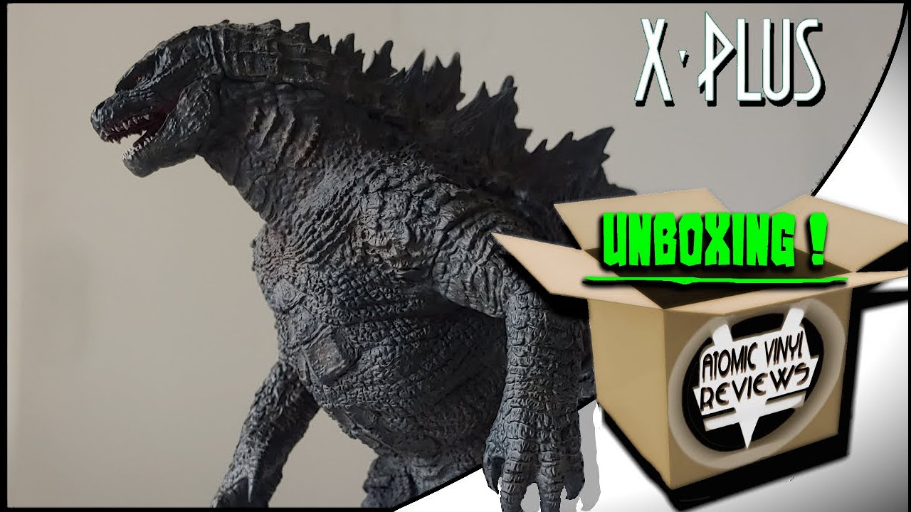 X-PLUS 25cm Large Monster Series GODZILLA 2019 figure UNBOXING ! - YouTube