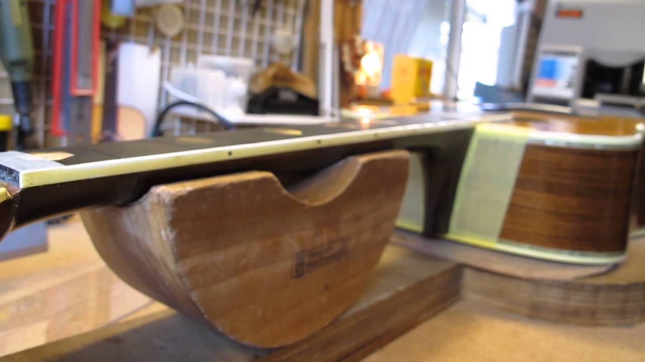 Martin D-45 Checking Neck Angle and Straightness - YouTube