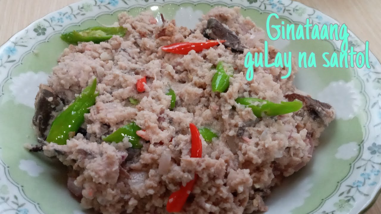 GULAY NA SANTOL | GINATAAN - YouTube