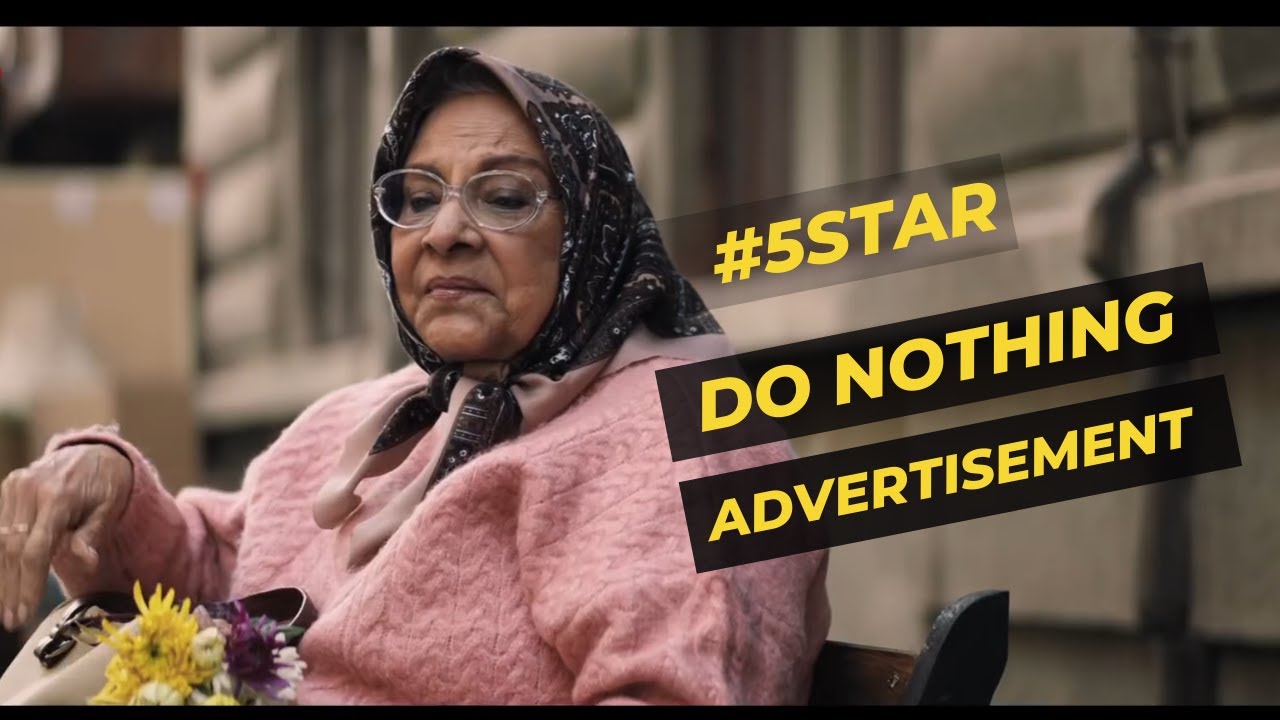 Do Nothing: 5 Star Latest Funny Tv Ad | Creative Ads - YouTube