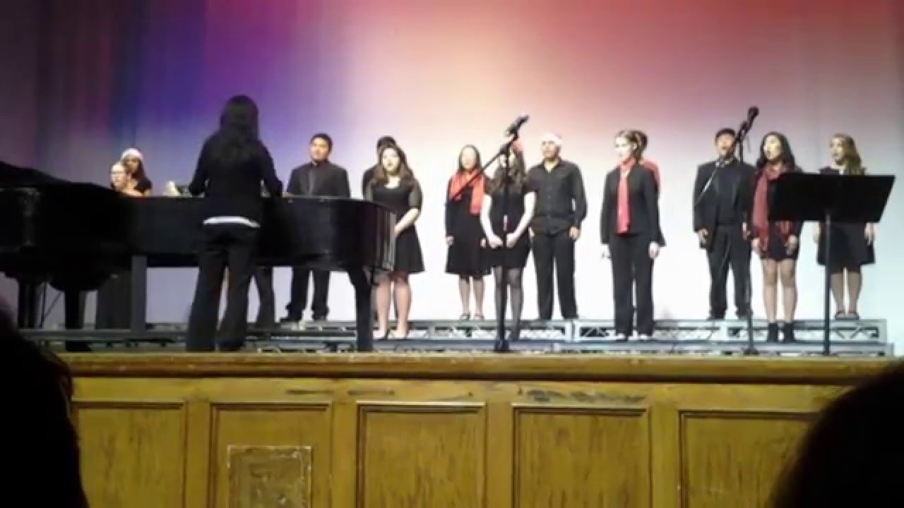 Hoover High School Choir Glendale CA 12-3-15 - YouTube