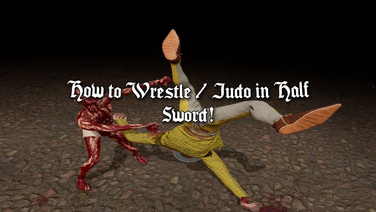 How to Wrestle / Judo in Half Sword! - YouTube