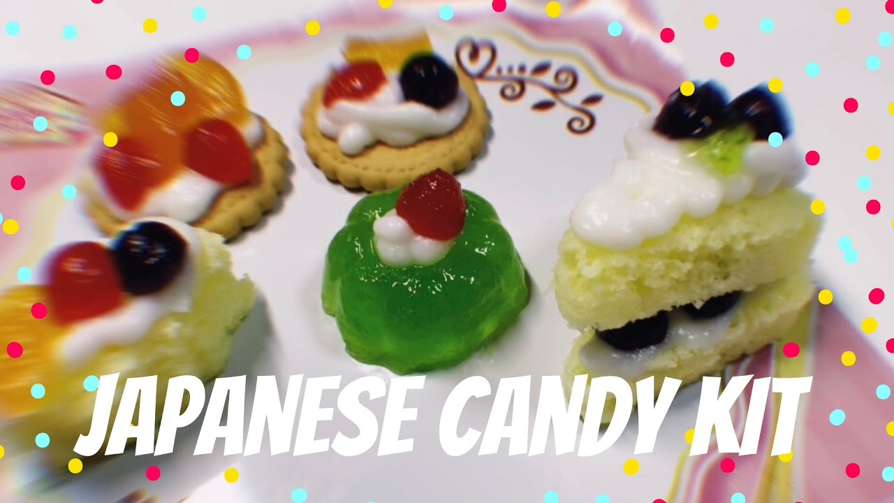 Kawaii Japanese Candy Kit | Popin Cookin Sweets Party - YouTube