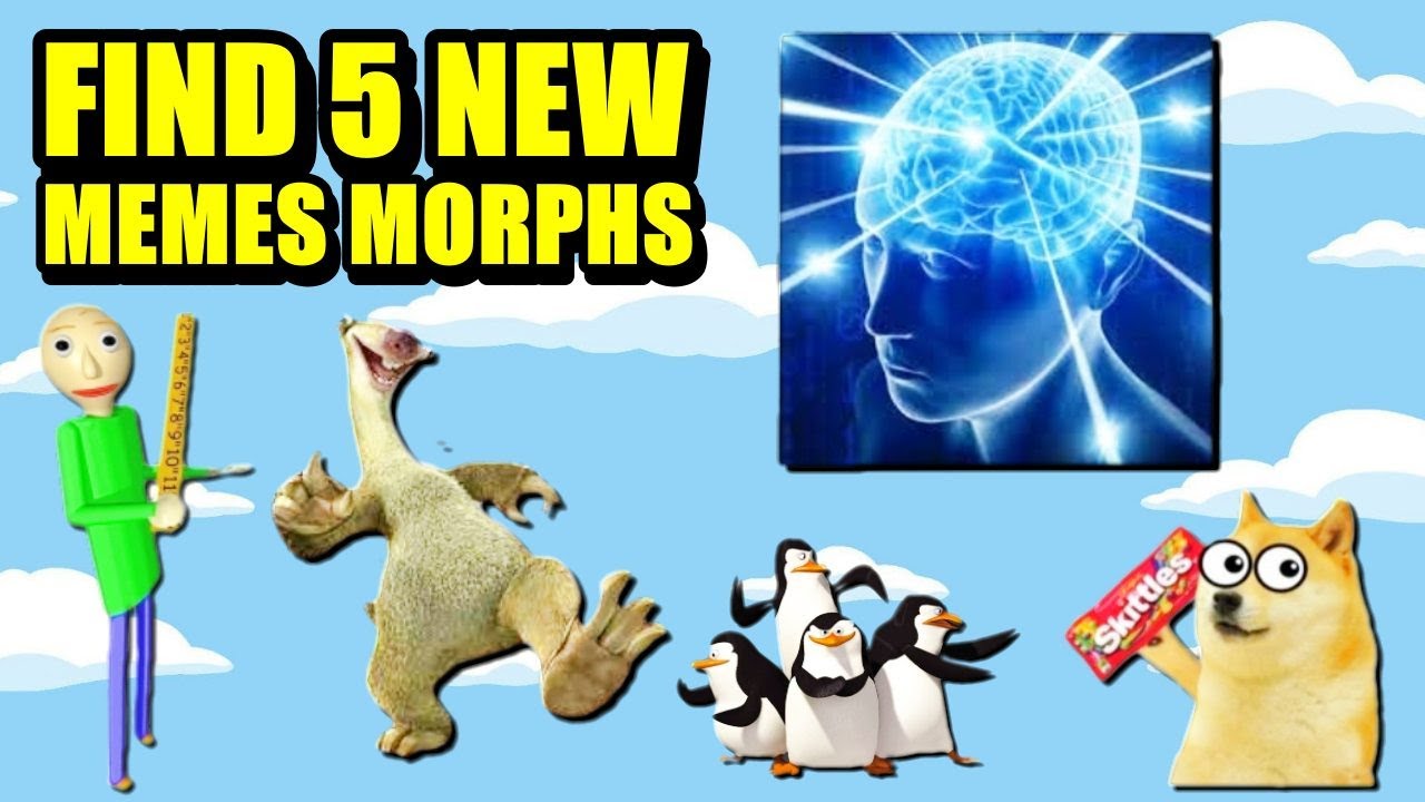 How to get 5 New in FIind the MEMES MORPHS ! #roblox #memes - YouTube