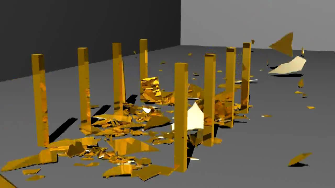 Rayfire Glass Break - YouTube