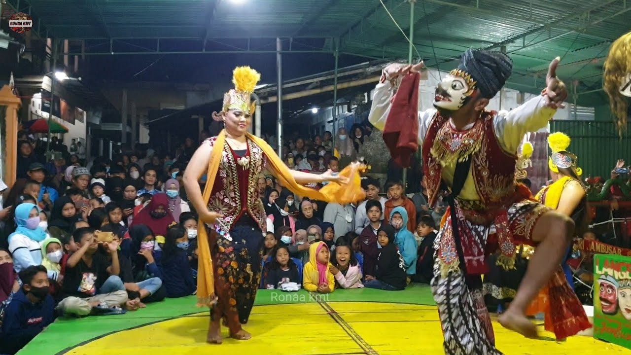Tari topeng Lengger Kembang Jeruk, Lengger Legend Wiwin, Mila, Langen ...