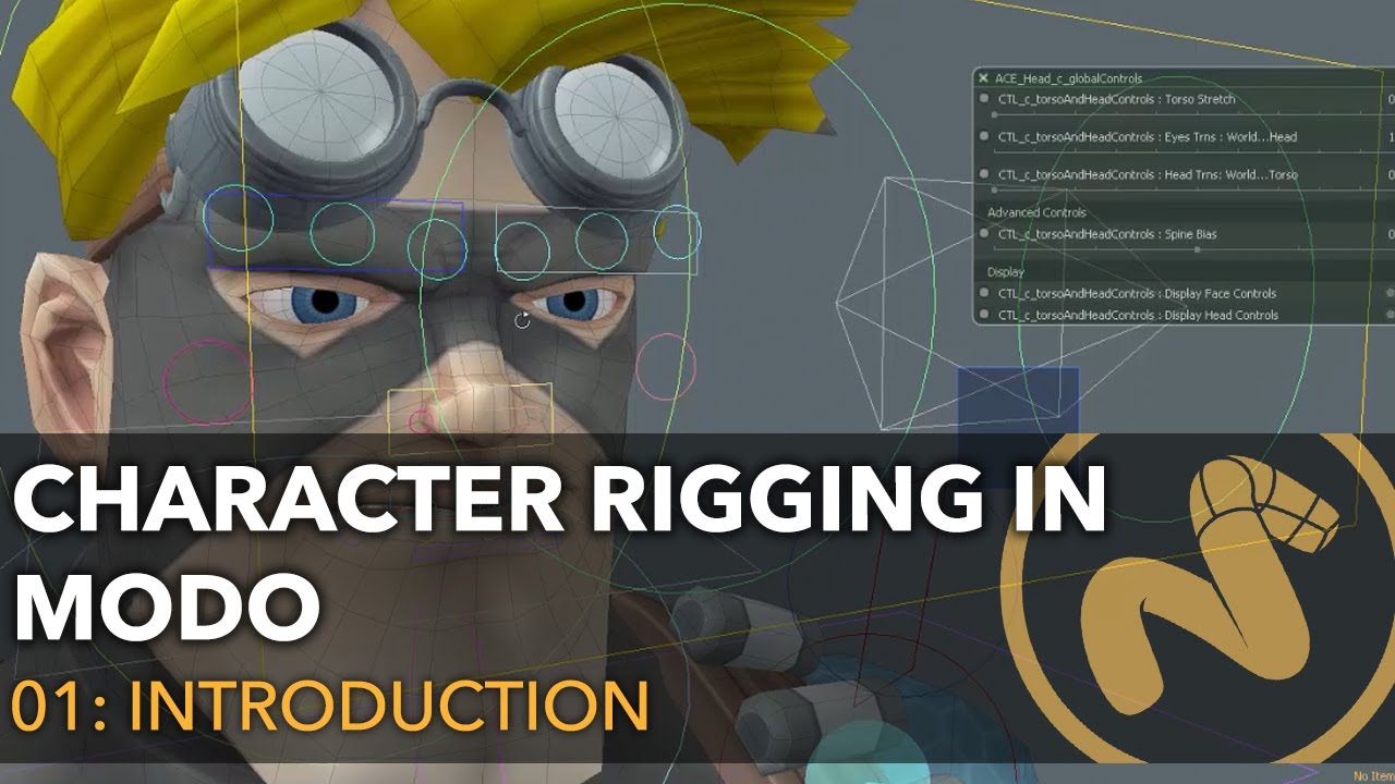 Character Rigging in Modo | Part 1: Introduction to Rigging - YouTube