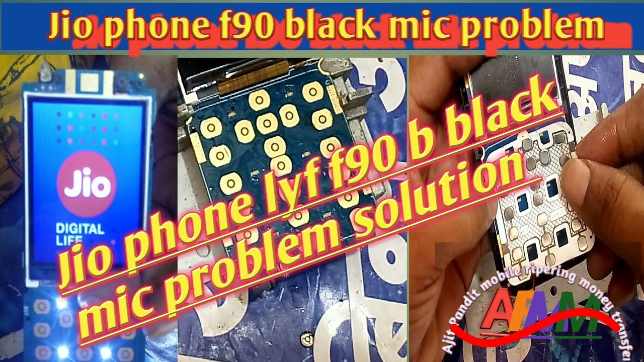 Jio F90m mic problem solution || jio phone mic solution || lyf keypad ...
