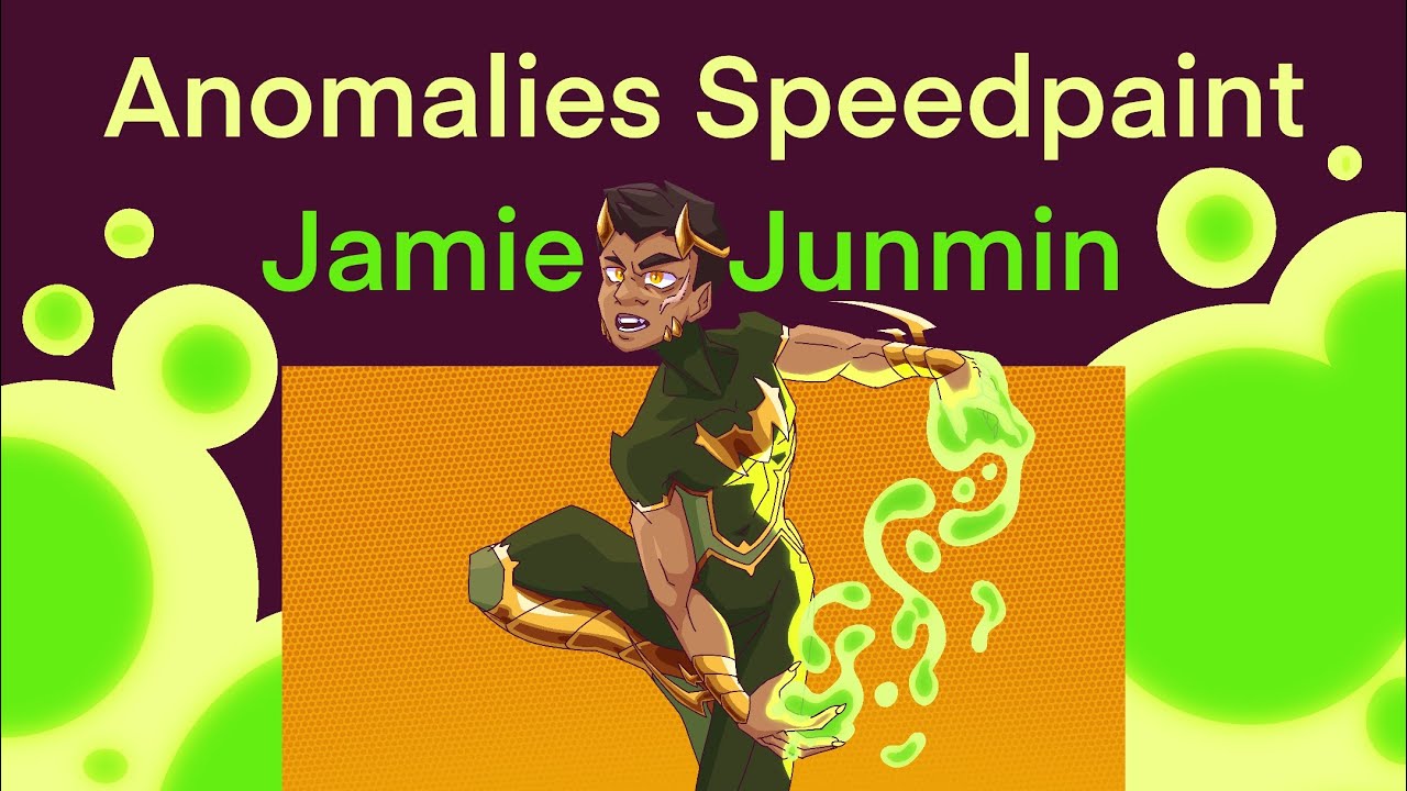Anomalies OC Speedpaint :: Jamie Junmin/The Dragon - YouTube