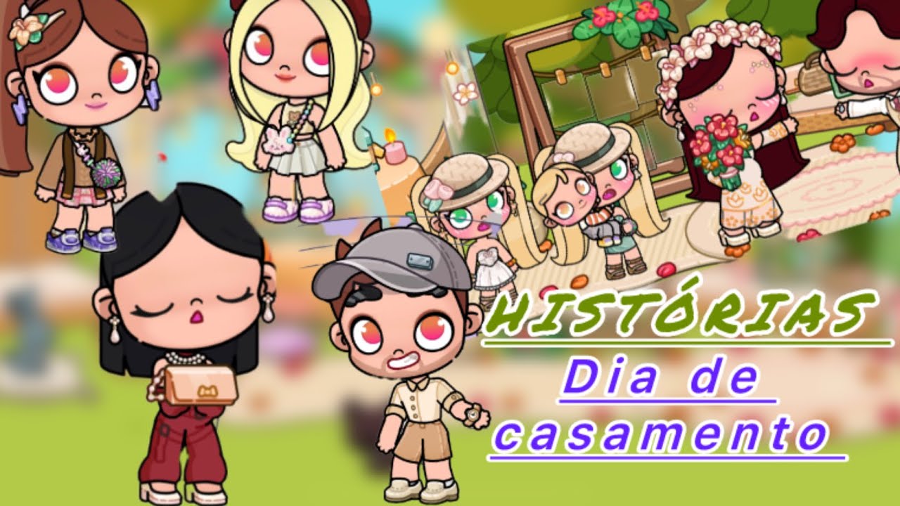 DIA DE CASAMENTO DA LETÍCIA E DO SANDRO AQUI NO AVATAR WORLD 🌤️🎠 - YouTube