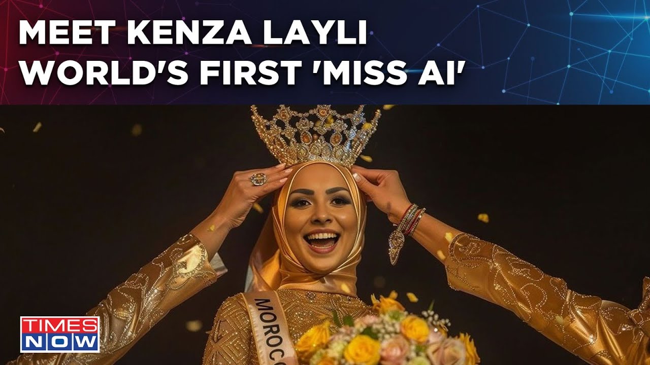 Who Is Kenza Layli Worlds 1st Miss Ai Moroccan Influencer Says This After Winning Beauty