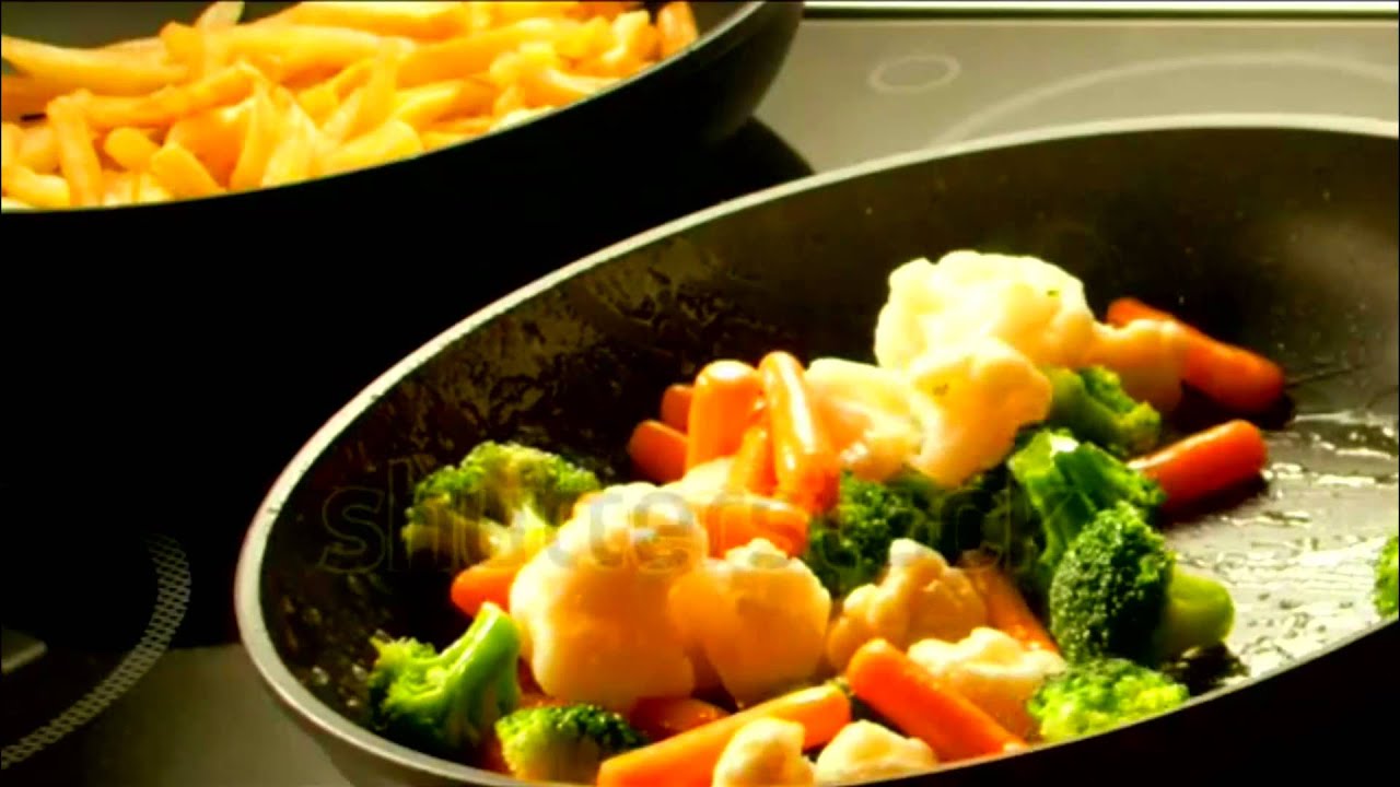 Stock Footage Frying Vegetables YouTube stock-footage-frying-vegetables-youtube