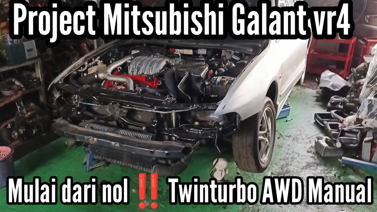 Project Mitsubishi Galant Vr4 ‼️mulai dari nol - YouTube