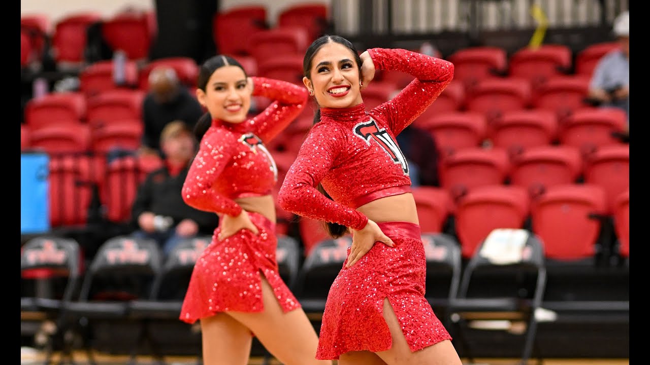 TVCC Cardettes 2024 - Code Red Halftime "Lil Boo Thing" - YouTube