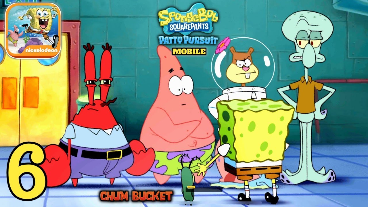 SpongeBob: Patty Pursuit - CHUM BUCKET - Mobile Gameplay - IOS - Apple ...