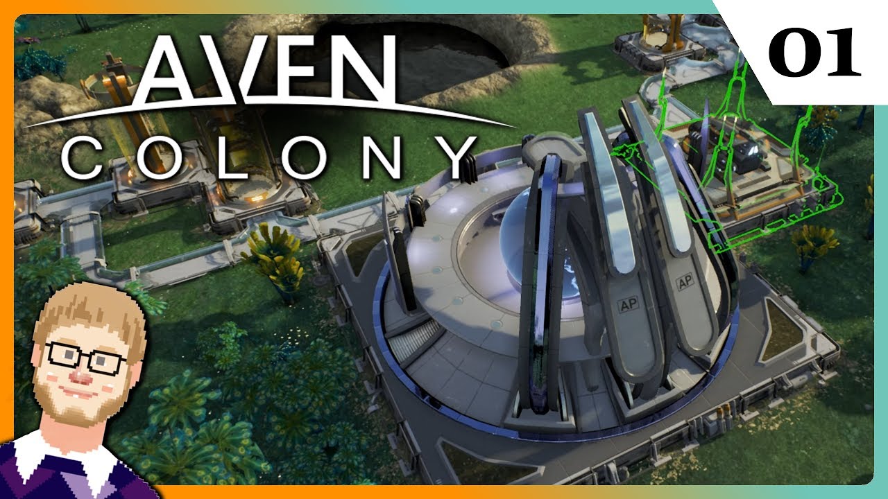 Let's Play Aven Colony EP01 Prerelease/Beta Gameplay Footage - YouTube
