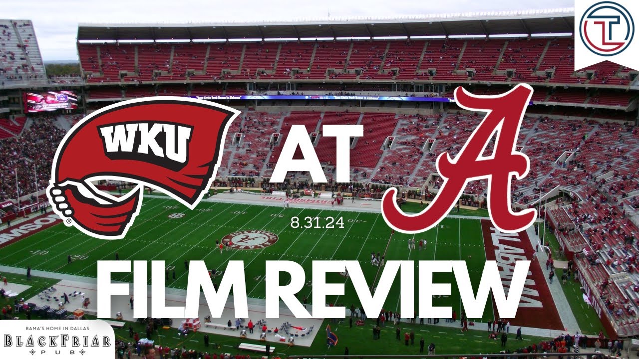FILM: Alabama SHOWS OUT at home versus WKU - YouTube