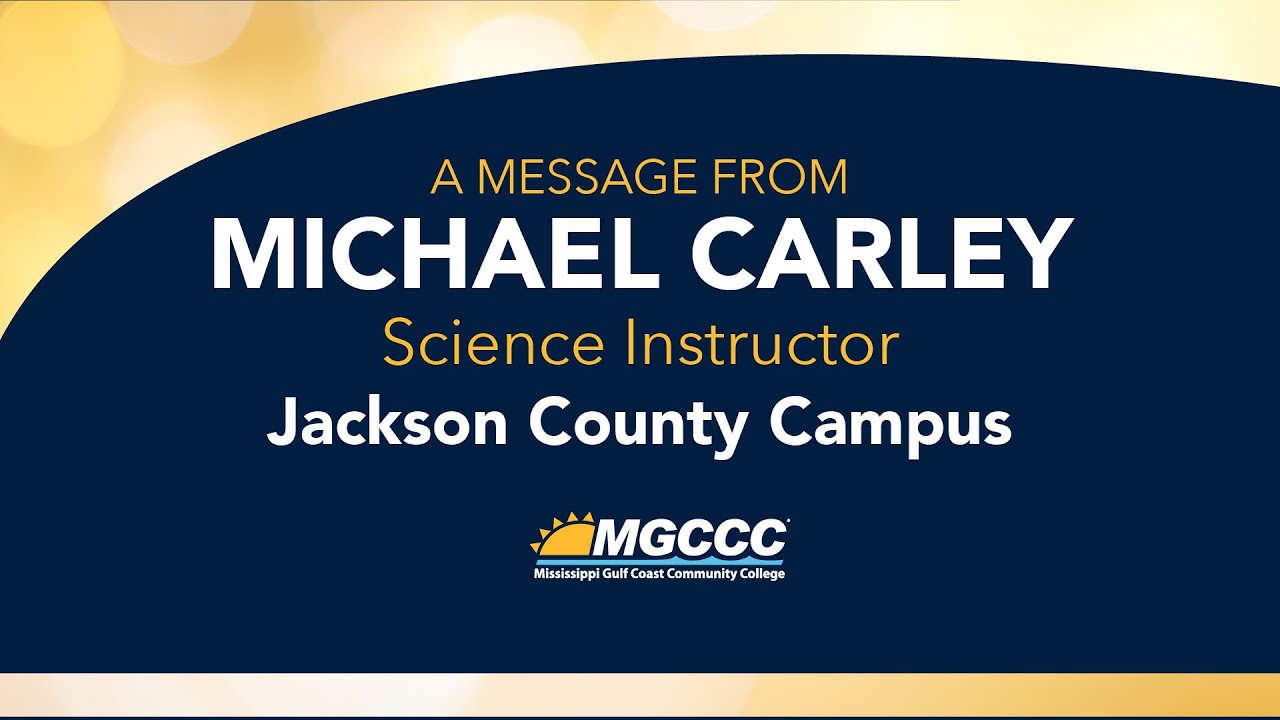 A Message From Michael Carley - YouTube