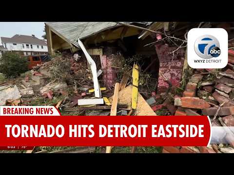 Detroit Tornado Strikes Eastside, Causing Major Damage