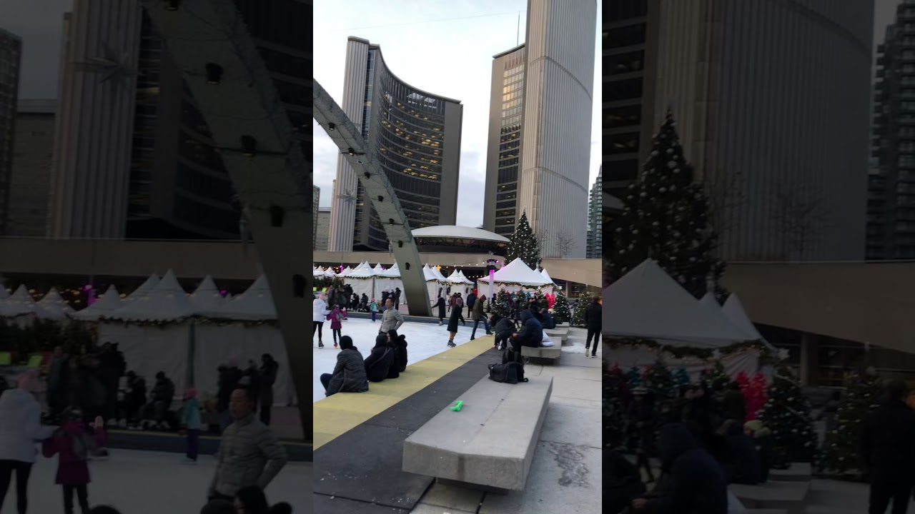 Christmas at Nathan Phillips square - YouTube