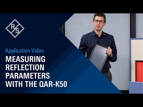 Application video: Measuring reflection parameters with the QAR-K50