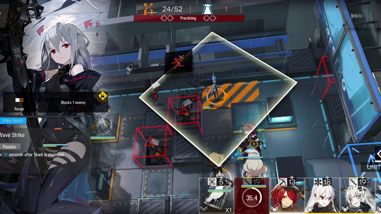 Melantha / Skadi / Ch'en vs Mages - Challenge Mode 5-3 - Arknights ...