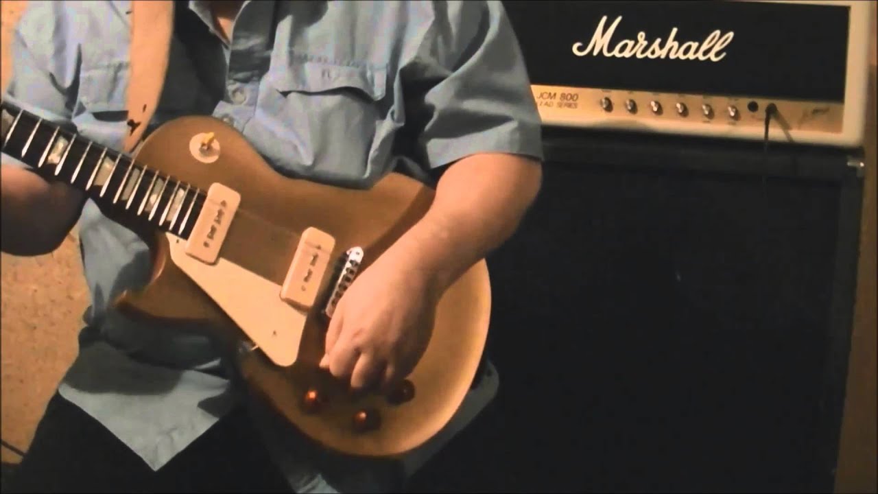 RC Pickups P90 PLUS demo - YouTube