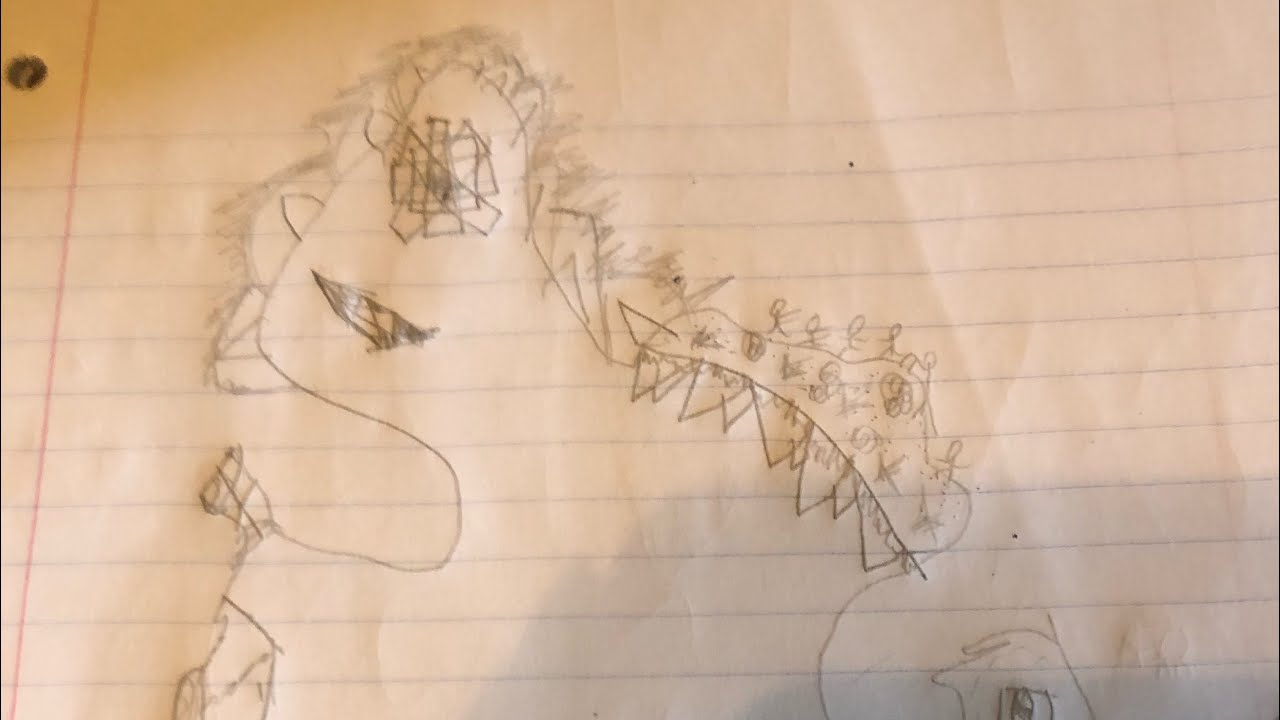 How to draw a monster - YouTube