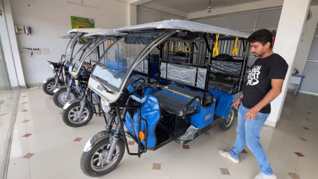 Atul Elite plus E Rickshaw 2022 New model || Atul elite plus passenger ...