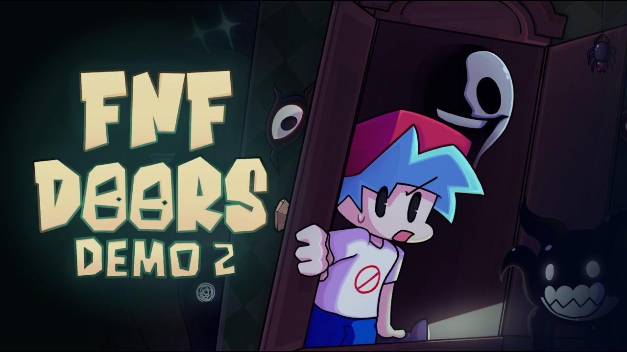 WHY DOES THIS MOD HAVE BUFF PIXEL SEEK IN IT 😭 - FNF: Doors DEMO 2 ...