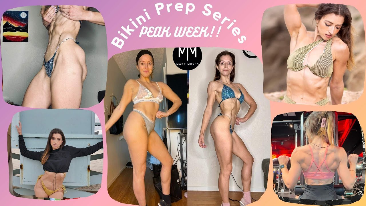 Bikini Competition Prep Series 👙 PEAK WEEK VLOG // FDOE // PHOTOSHOOTS - YouTube