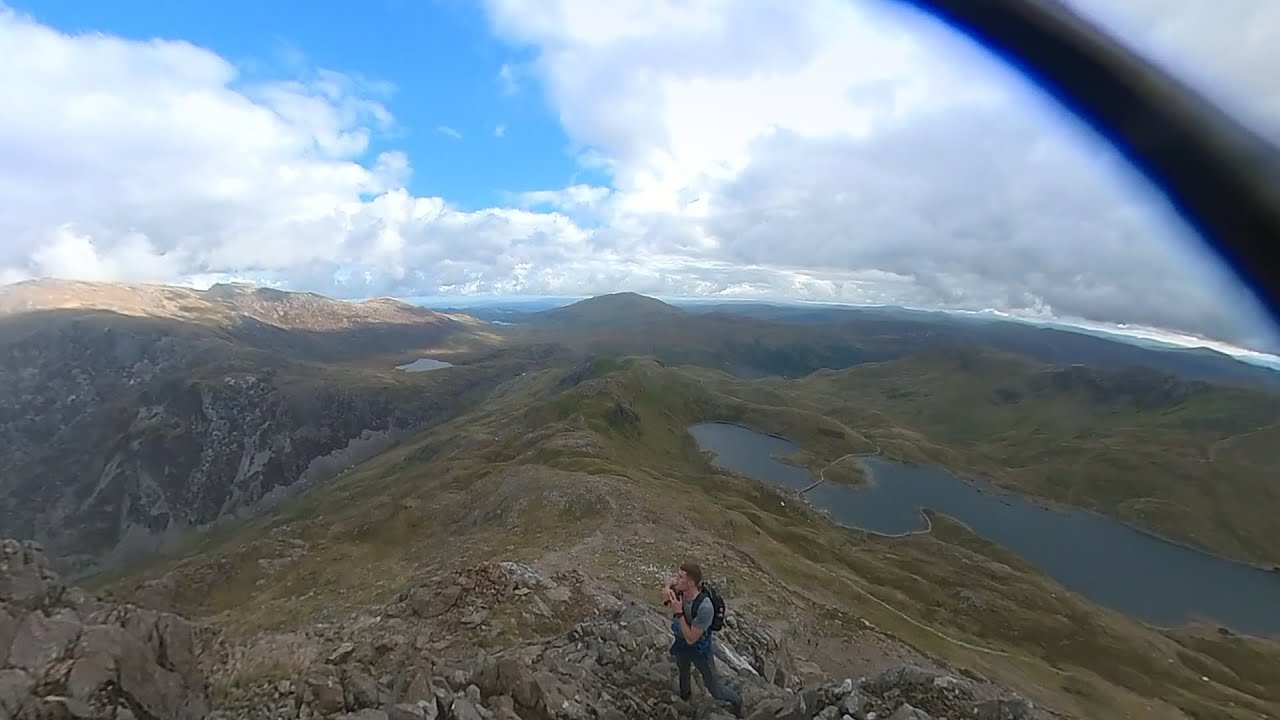 the climb up crib goch snowden 2022 PART 1 - YouTube