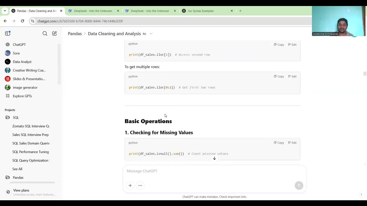 Pandas Dataframe - YouTube