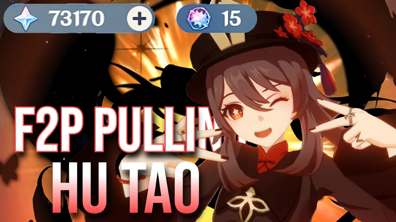 Pulling For Hu Tao! Genshin Impact 3.4 (F2P) - YouTube