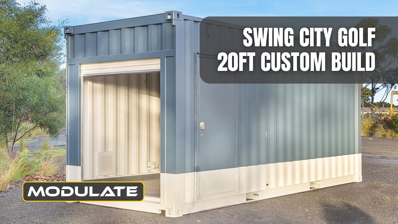 Custom Container Build for Swing City Golf - Innovative Design for Golf ...