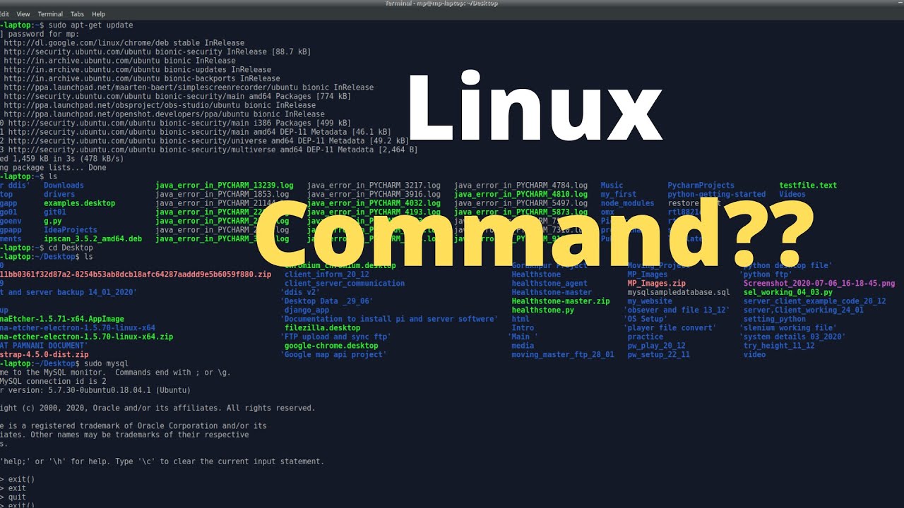 Top 10 Linux command in 2020!! - YouTube