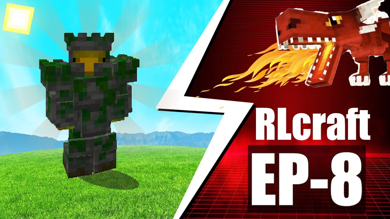 Minecraft RLcraft Dregora (Ready to golem armor lets find) ep-8 - YouTube