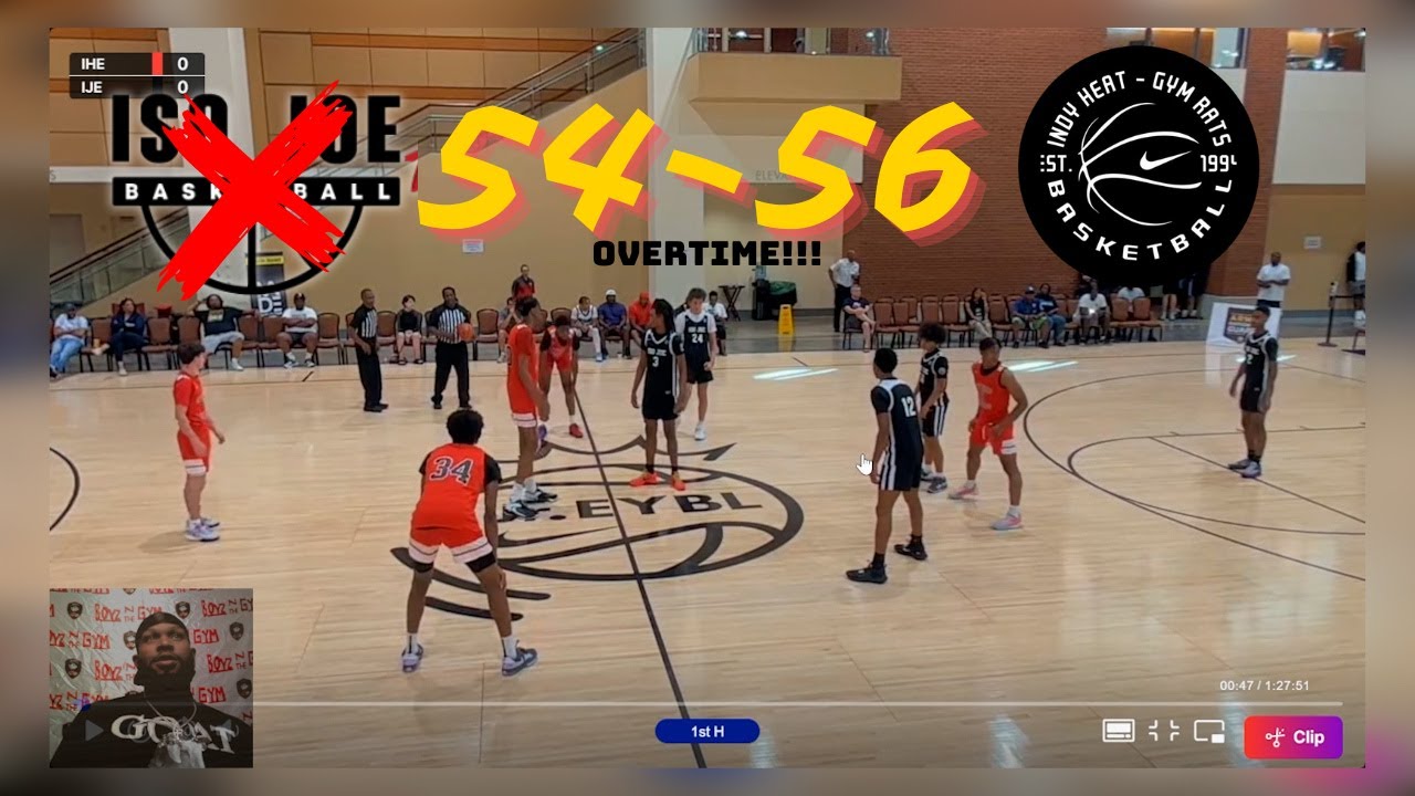 Reacting to Indy Heat EYBL 2027 vs ISO JOE EYCL at Made Hoops! - YouTube