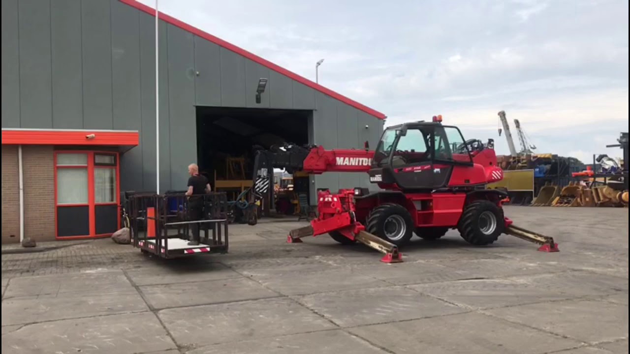 Manitou MRT2150 -2006 - YouTube