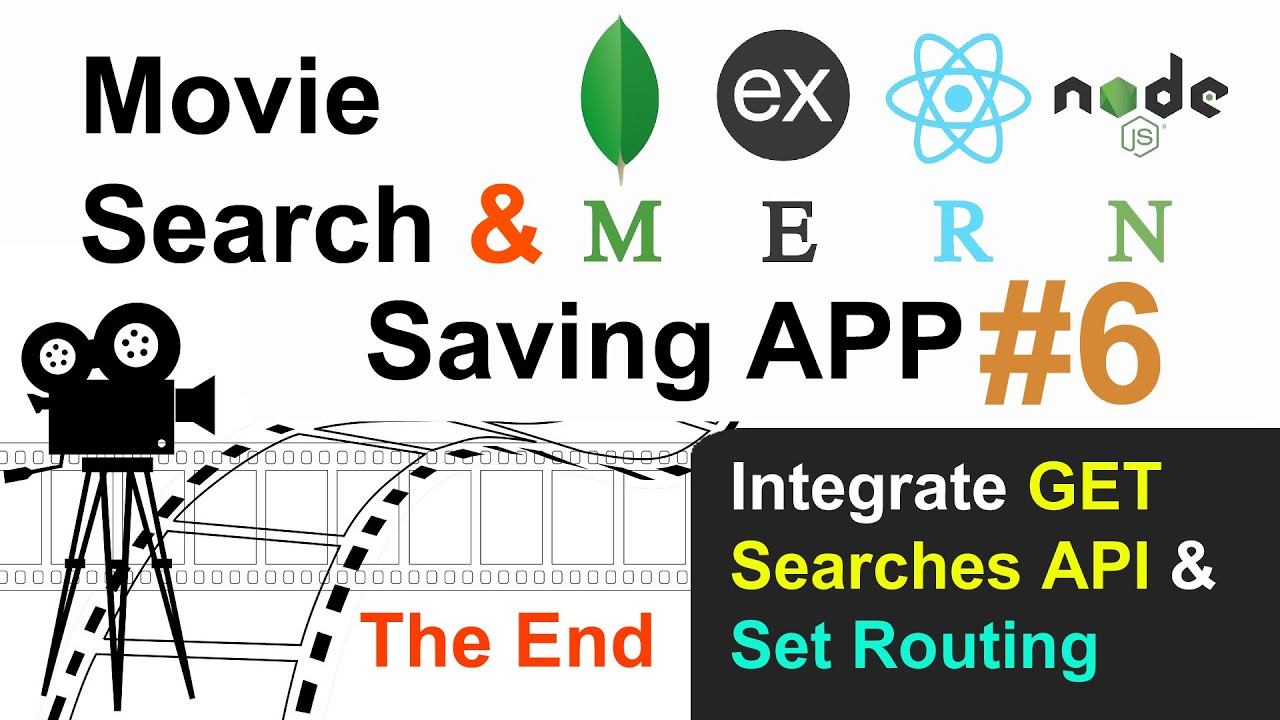 Integrate Get Searches API and Routing set in MERN Project - Movie ...