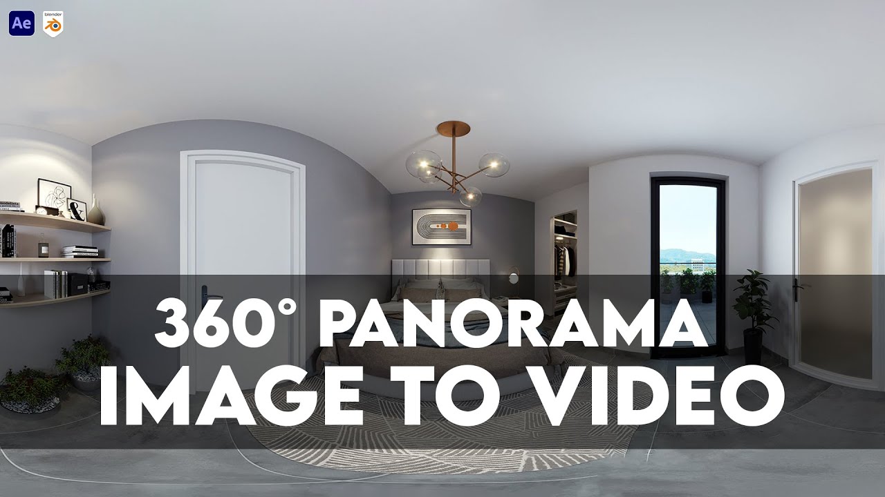 How to Render 360 Panorama in Blender (+Image to Video in After Effect ...