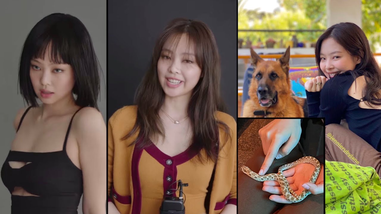 Jennie holding a snake 🐍, Jennie x Elle Korea - YouTube