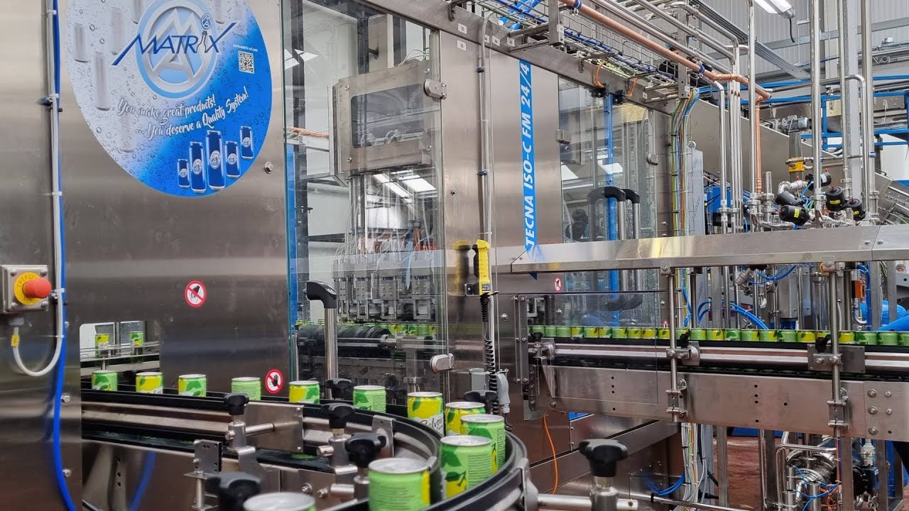 Belvoir Farm Drinks Canning Lightly Sparkling Beverages - YouTube
