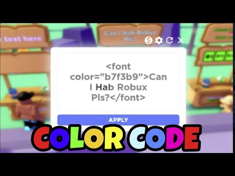 My Pls Donate Color Fund Code (FULL CODE) - YouTube