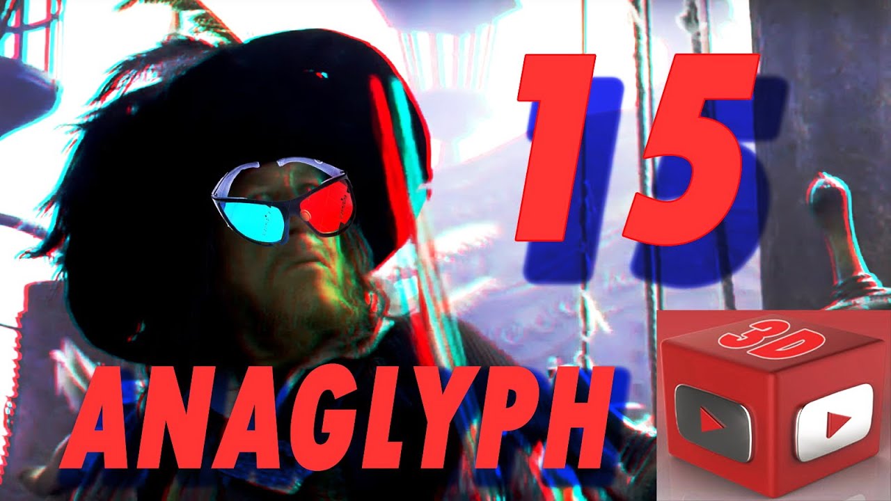 3d stereoscopic anaglyph real yt3d red blue glasses vr demo 15 wyh78 ...