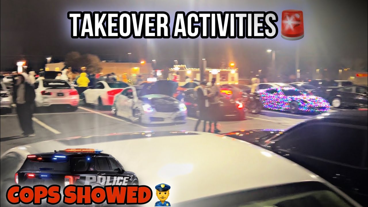 TOY DRIVE car meet TURNS into A TAKEOVER…?😡 - YouTube