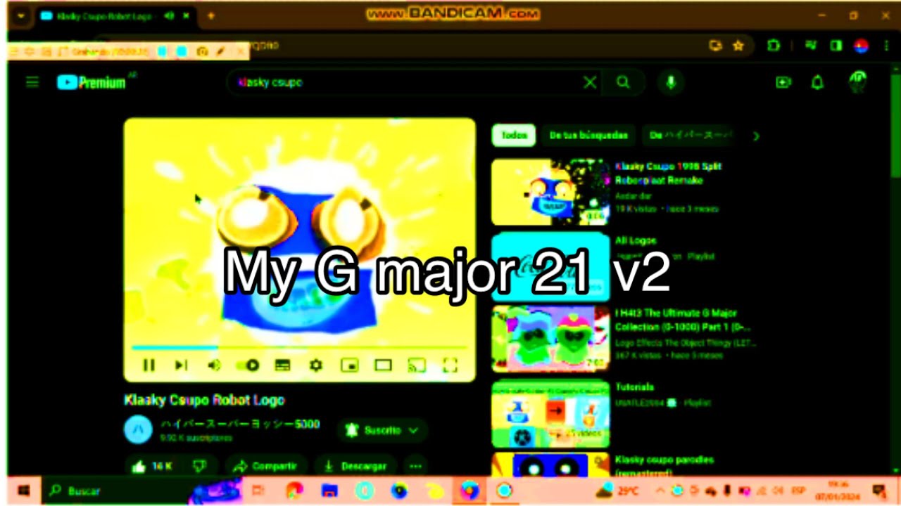My G major 21 V2 - YouTube