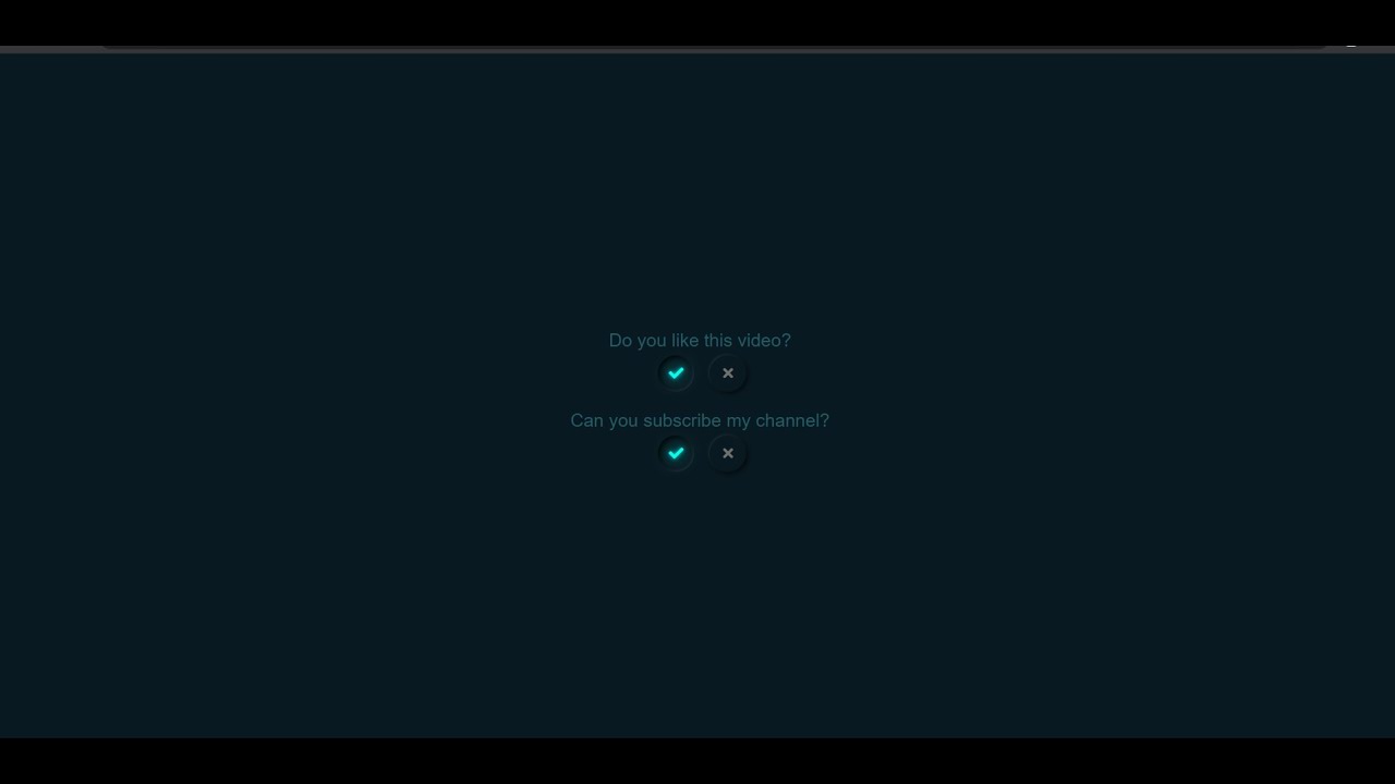 Custom Radio Button Effect UI Designer using HTML &CSS - YouTube