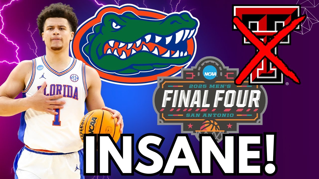 Gators to FINAL FOUR after EPIC Comeback vs Texas Tech! - YouTube