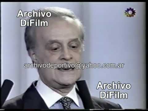 Alberto Migre gana Martin Fierro 1997 V-02683 DiFilm - YouTube